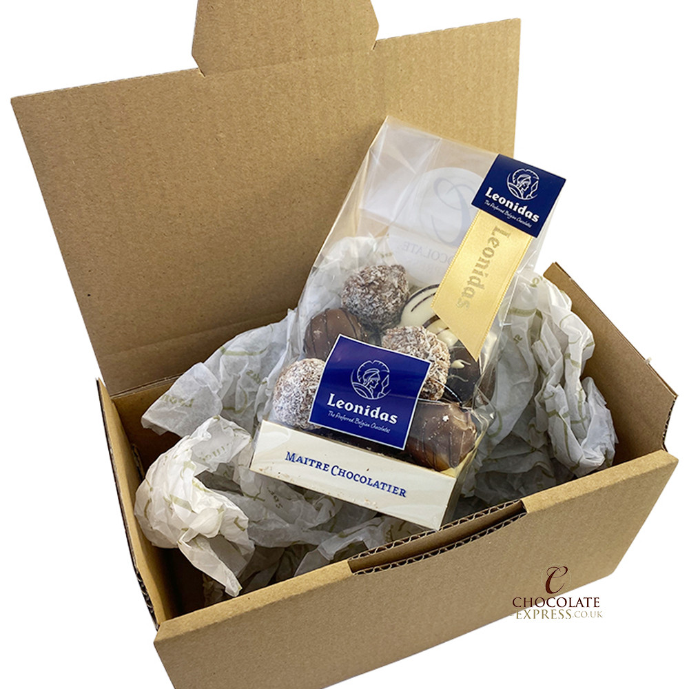 Mouth Watering Belgian Chocolate Truffles | Leonidas Gift Bag